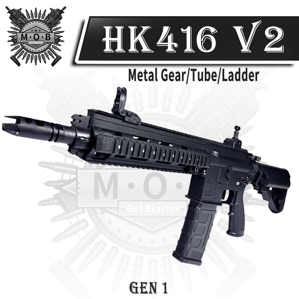 BoHan HK416 Version 2 High End Gel Blaster Black – MOB Gel Blaster
